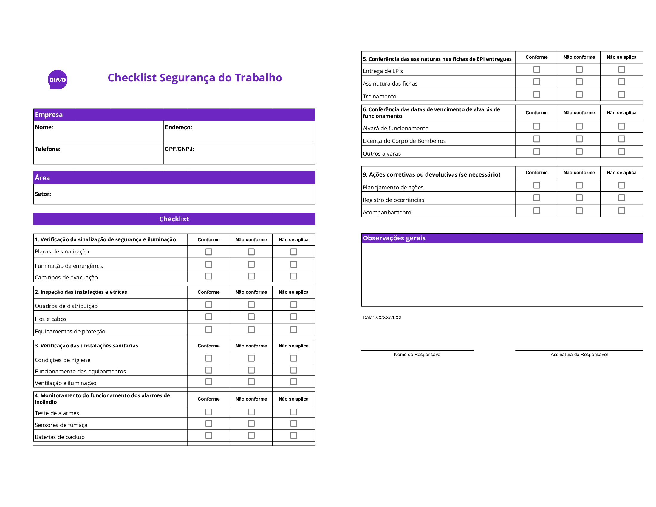 Modelo de checklist gratuito: 7 exemplos gratuitos e passo a passo!